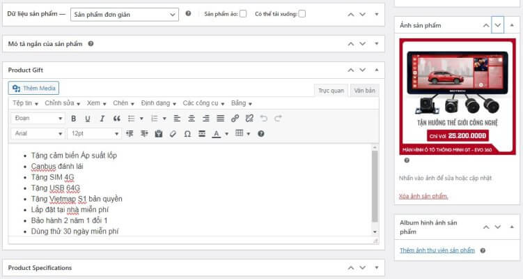 Thêm Custom Text Box cho trang sản phẩm WooCommerce | Duy Nhất